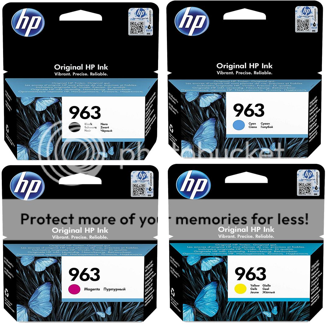 HP Original 963 B/C/M/Y Bundle Ink Cartridge for OfficeJet Pro 9010/ ...